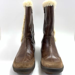 Clarks | Shoes | Clarks Wavewalk Waterproof Leather Boots | Poshmark